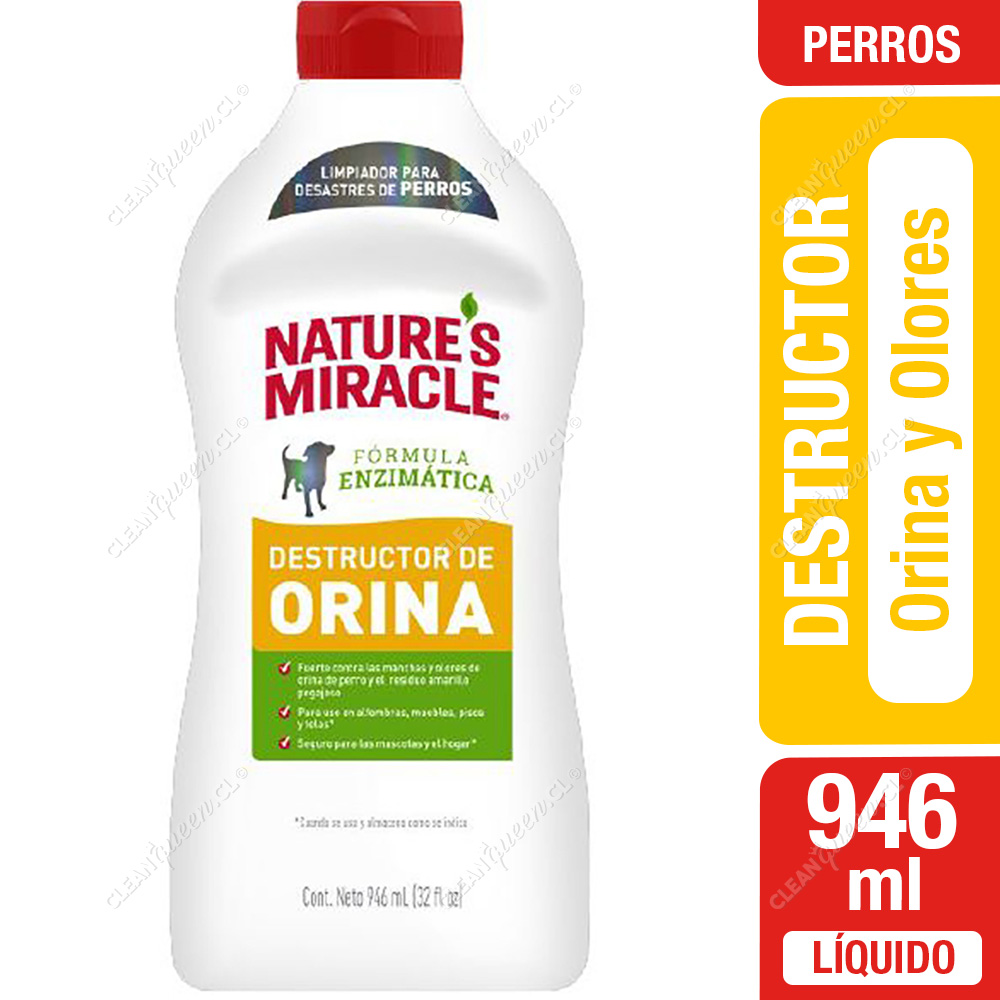 Destructor de Orina para Perro Nature's Miracle 946 ml - Clean Queen