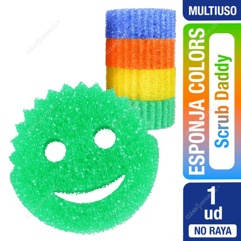 Esponja Scrub Daddy Colors 1 Unid - Clean Queen